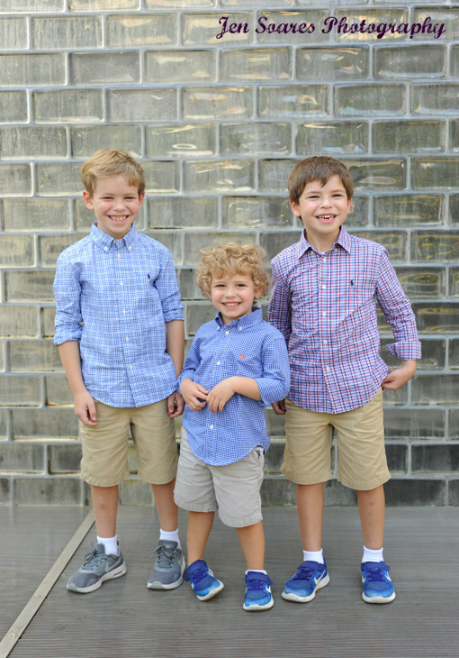 Charlie, Noah, and Asher in Millennium Park » JSP Blog