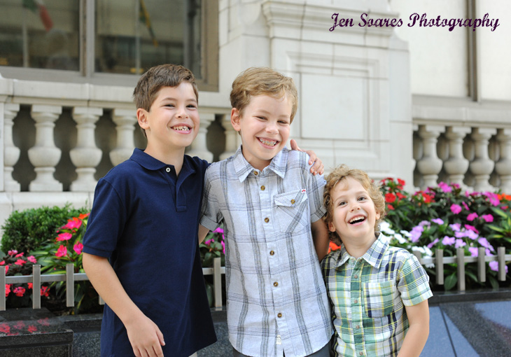 Charlie, Noah, and Asher downtown » JSP Blog